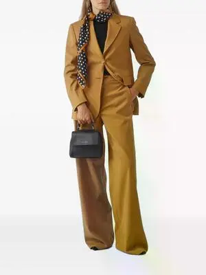 Max Mara Single-breasted Notched-lapel Blazer - Brown