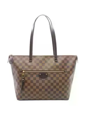 LOUIS VUITTON 2020 Mm Damier Ebene Jena Tote Bag - Brown