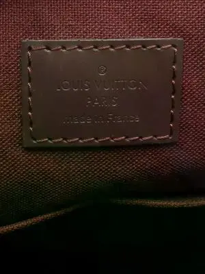 LOUIS VUITTON 2020 Mm Damier Ebene Jena Tote Bag - Brown