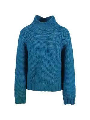 Liviana Conti High-neck Sweater - Blue
