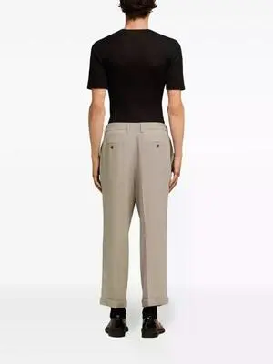 AMI Paris Cropped Trousers