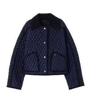 Burberry Quilted Cropped Jacket