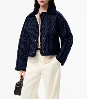 Burberry Quilted Cropped Jacket