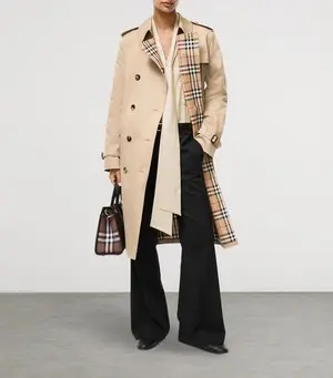 Burberry Gabardine Lakefield Trench Coat