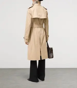 Burberry Gabardine Lakefield Trench Coat