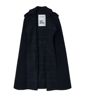 Burberry Wool Belmont Trench Cape