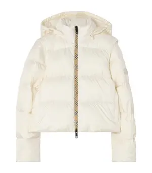 Burberry Langdale Detachable-sleeve Puffer Jacket
