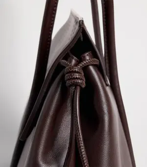 Harrods Medium Leather Marcie Tote Bag