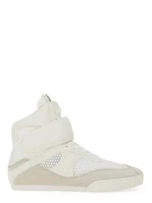 Chloé Kick Ankle Sneaker - Cream