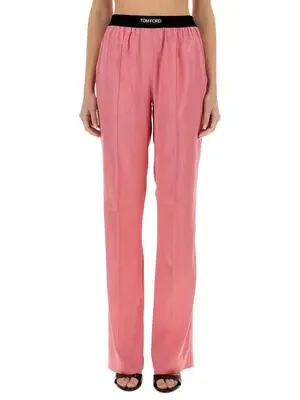 TOM FORD Pj Stretch Pants - Pink