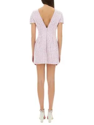 Sportmax Mini Dress With Rhinestones