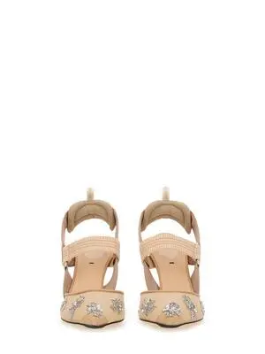 Fendi Slingback Hummingbird Lite - Cream