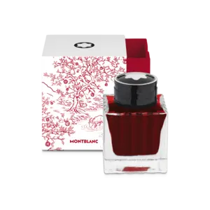 Montblanc Ink Bottle, The Legend Of Zodiacs The Goat - Red