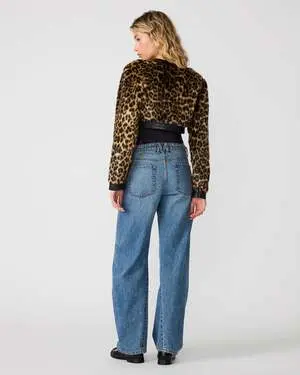 Steve Madden Felicitey Jacket Long Sleeve Cropped Jackets & Coats