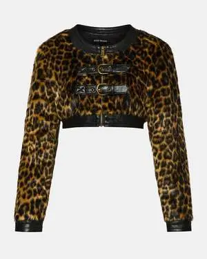 Steve Madden Felicitey Jacket Long Sleeve Cropped Jackets & Coats