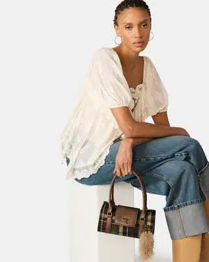 Steve Madden Mavi Bag - Plaid
