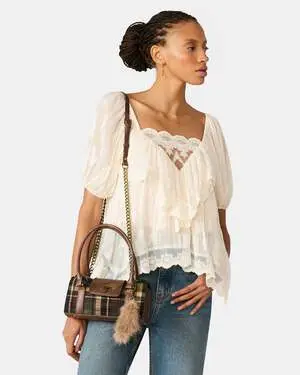 Steve Madden Mavi Bag - Plaid