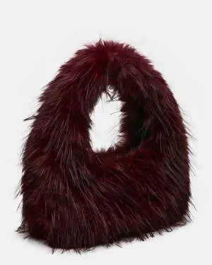Steve Madden Icon Boot & Saga Faux Fur Bag Bundle