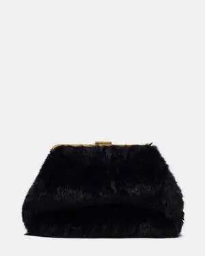 Steve Madden Romeo Faux Fur Flat & Sefina Bag Bundle