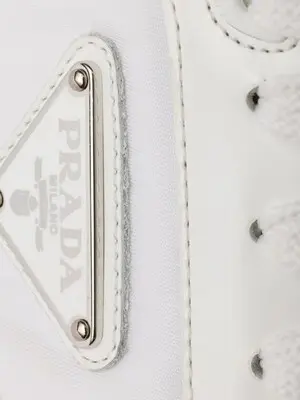 Prada Prax 01 Sneakers In Re-nylon And Brushed Leather