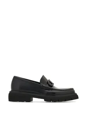 FERRAGAMO Loafers With Gancini Ornament