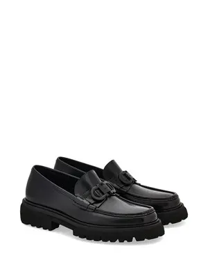 FERRAGAMO Gancini Ornament Loafers