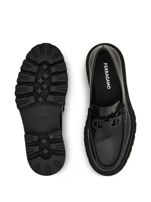 FERRAGAMO Gancini Ornament Loafers