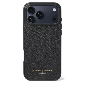 ASPINAL OF LONDON Iphone 18 Pro Max Case In Pebble - Black