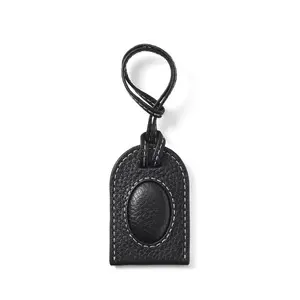 ASPINAL OF LONDON Hudson Perso Charm In Milled Pebble - Black