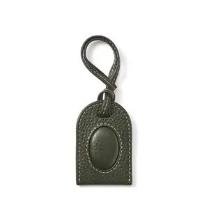ASPINAL OF LONDON Hudson Perso Charm In Milled Pebble - Green