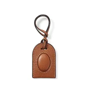 ASPINAL OF LONDON Hudson Perso Charm In Milled Pebble - Tan