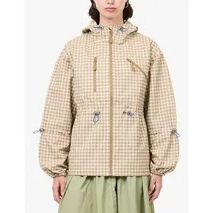 DAMSON MADDER Matilda Gingham Waterproof Raincoat