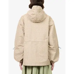 DAMSON MADDER Matilda Gingham Waterproof Raincoat