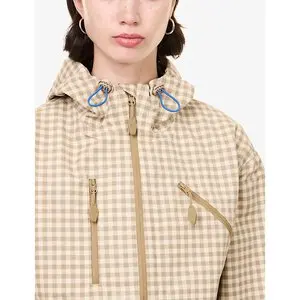 DAMSON MADDER Matilda Gingham Waterproof Raincoat