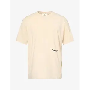 Barbour Ursula Oversized Cotton T-shirt Xxl - Fog