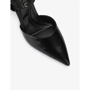 Carvela Leoni Leather Sling-back Courts