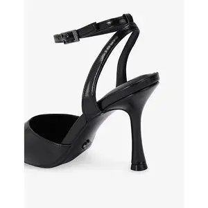 Carvela Leoni Leather Sling-back Courts