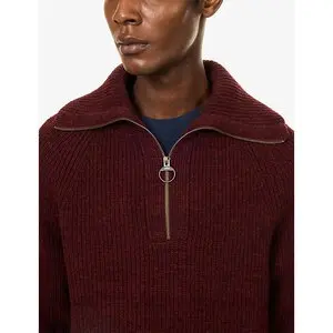 Barbour Riggbay Half-zip Wool Jumper