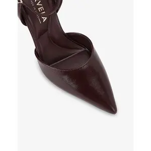 Carvela Leoni Leather Sling-back Courts