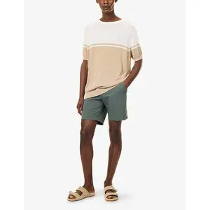 RAITH Riera Colour-block Knitted Top - Beige/ecru