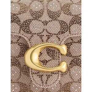COACH Tabby Jacquard Shoulder Bag