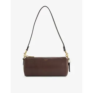 COACH Barrel Leather Shoulder Bag