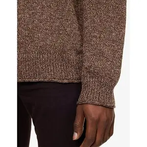 Paige Cortazo Crew-neck Cotton-knit Jumper - Twisted Pinecone