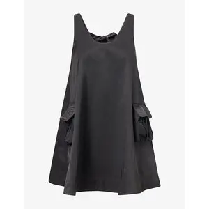 DAMSON MADDER Cairo Swing Cotton-blend Mini Dress