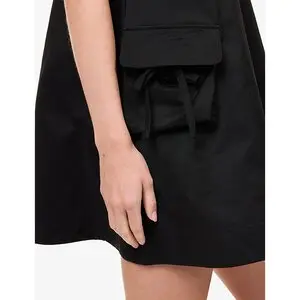 DAMSON MADDER Cairo Swing Cotton-blend Mini Dress