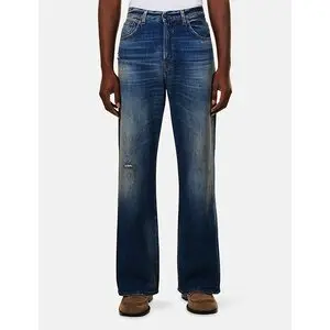 Acne Studios 2021m Stained Straight-leg Denim Jeans