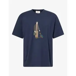 Barbour Fordyce Graphic-print Cotton T-shirt