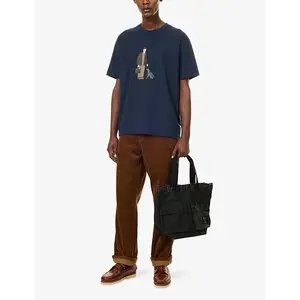 Barbour Fordyce Graphic-print Cotton T-shirt