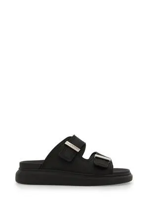 Alexander McQueen Alexander Mcqueen Women Oversized Hybrid Sandal Black