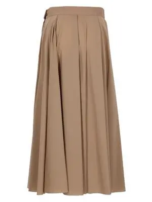 FAY Cotton Midi Skirt